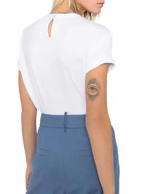 Brunello Cucinelli Jersey T-shirt With Monili Embellishment