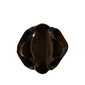 TOD'S Chocolate Suede Tote Bag - Brown