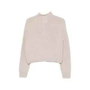 LISA YANG Neutrals Tops Cardigans