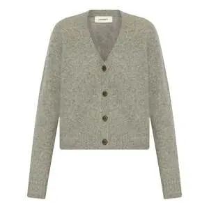 LISA YANG Grey Knitwear Cardigans - Gray