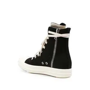 Rick Owens High Top Lace-up Sneakers