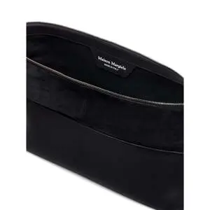 MAISON MARGIELA Smooth Leather And Suede Shoulder Bag
