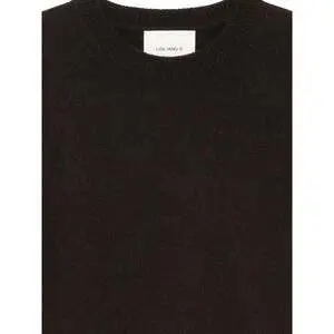 LISA YANG Cashmere Crew Neck Long Sleeve Knit Jumper - Brown