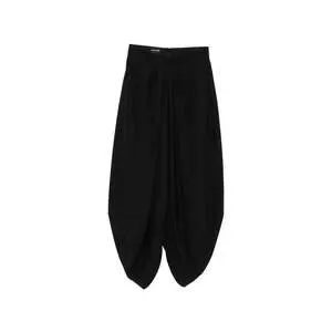 Giorgio Armani Asymmetric Draped Skirt - Black