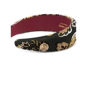 Etro Floral Jacquard Padded Headband