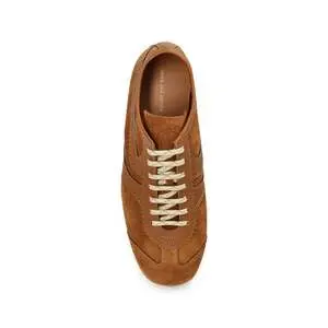 Dries Van Noten Suede And Leather Lace-up Shoes - Brown