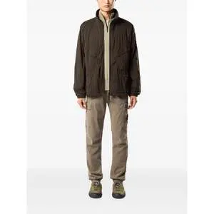 Stone Island Cotton Cargo Trousers