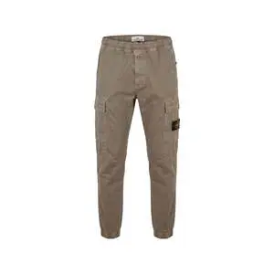 Stone Island Cotton Cargo Trousers - Green