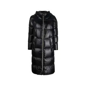 Herno Quilted Down Parka Coat - Black