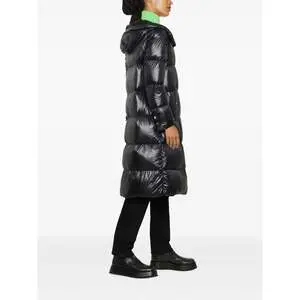 Herno Quilted Down Parka Coat - Black