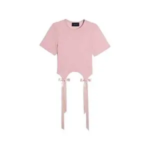 Simone Rocha SIMONE ROCHA Pink Lyocell T-shirt Pink