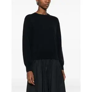 LISA YANG Cashmere Long Sleeve Pullover - Cream