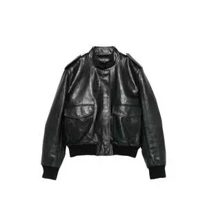 TOM FORD Leather Epaulette Jacket