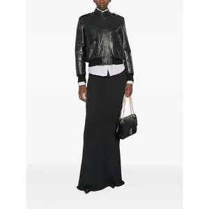 TOM FORD Leather Epaulette Jacket