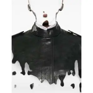 TOM FORD Leather Epaulette Jacket