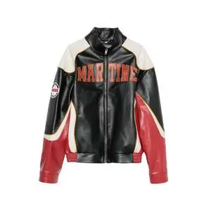 Martine Rose Jackets Leather Jackets - Black