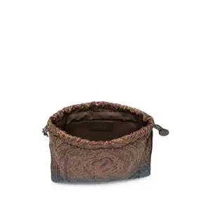 Etro Paisley Print Drawstring Tote Bag