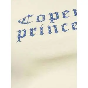 Coperni Logo Print Cotton T-shirt - Yellow