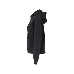 Max Mara Hooded Zip-up Hoodie With Embroidered Logo