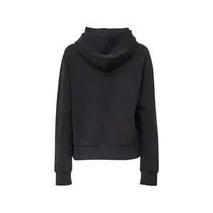 Max Mara Hooded Zip-up Hoodie With Embroidered Logo