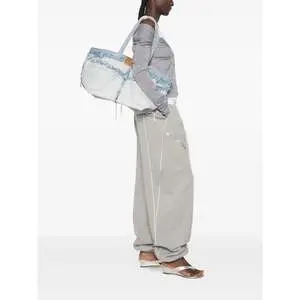 Alexander Wang Deconstructed Denim Tote Bag - Blue