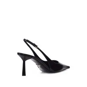 Prada Smooth Calf Leather Slingback Stiletto Heel Shoes