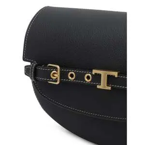 TOD'S Leather T Timeless Satchel Bag