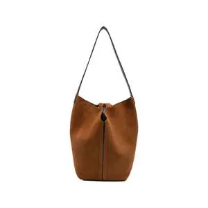 Hereu HEREU Knotted Leather Shoulder Bag Brown