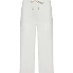 Max Mara Linen Palazzo Pants - White