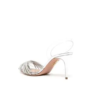 AQUAZZURA Crystal Embellished Slingback Stiletto Pumps