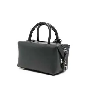 Max Mara Leather Tote Bag - Gray