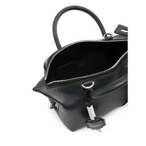 Max Mara Leather Tote Bag - Gray