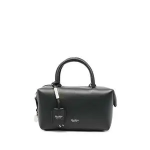 Max Mara Leather Tote Bag - Gray