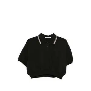 Alexander Wang Tops Polo Tops - Black