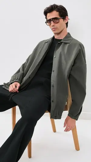 Fear Of God Windbreaker - Dark Grey