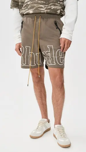 Rhude Logo Shorts 7