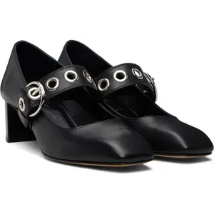 AeydĒ Lina Eyelet Mary Jane High Heels