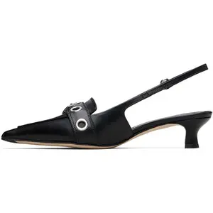 AeydĒ Davina Openwork Slingback High-heeled Sandals