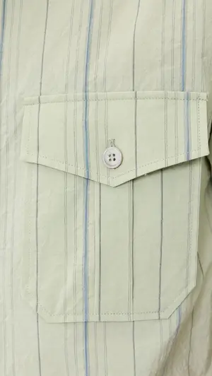 MAISON MARGIELA Double Pocket Stripe Shirt
