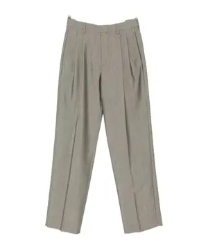 Victoria Beckham Pleated Casual Trousers - Grey