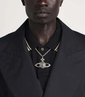VIVIENNE WESTWOOD Mini Bas Relief Orb Pendant Necklace