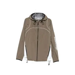 Balenciaga Sport Jacket With Logo Print - Gray
