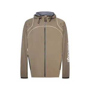 Balenciaga Sport Jacket With Logo Print - Gray