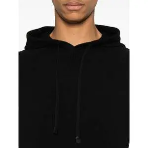 TOM FORD Cashmere Hoodie With Appliqué Logo