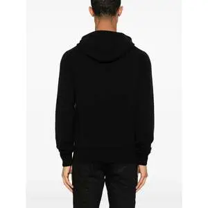 TOM FORD Cashmere Hoodie With Appliqué Logo