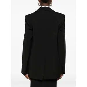 Sportmax Virgin Wool Single-breasted Blazer