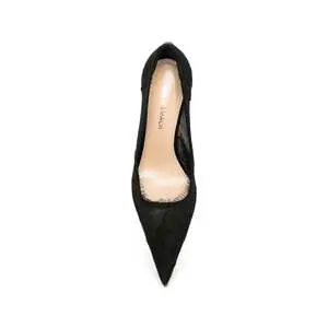 Mach & Mach Lace Pointed Toe High Heel Pumps