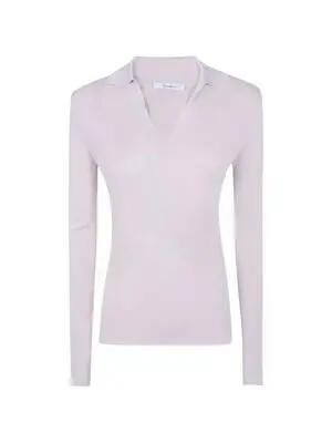 Max Mara Ribbed-knit Sweater - Pink