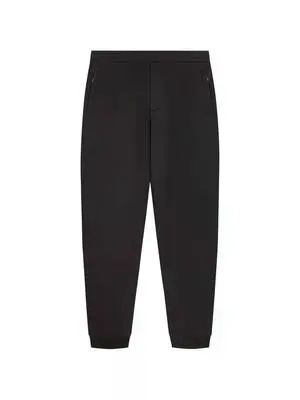 Emporio Armani Logo-plaque Track Pants - Black