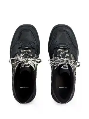 Balenciaga Hamptons Leather Sneakers